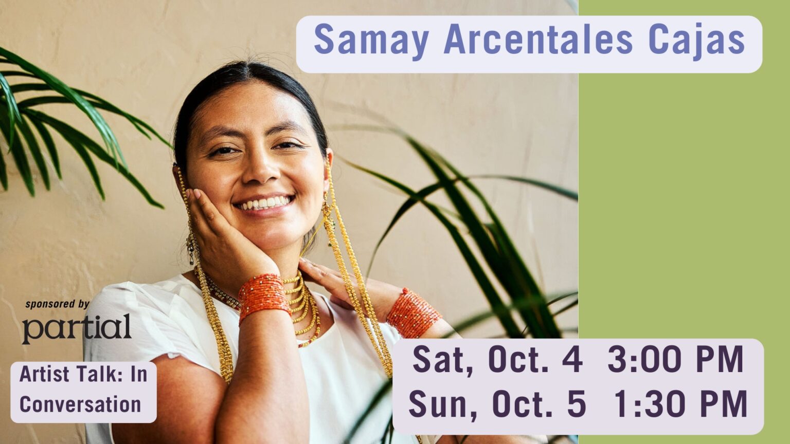 Artist Talk: In conversation with Samay Arcentales Cajas - Purple Hills ...